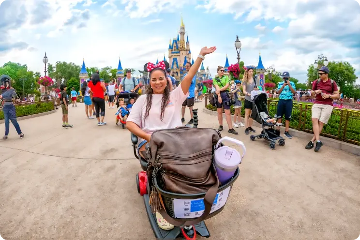 Making Memories with a Mobility Scooter at Disney