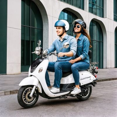 Premium Moped Two Seater rental near me - Cloud of Goods